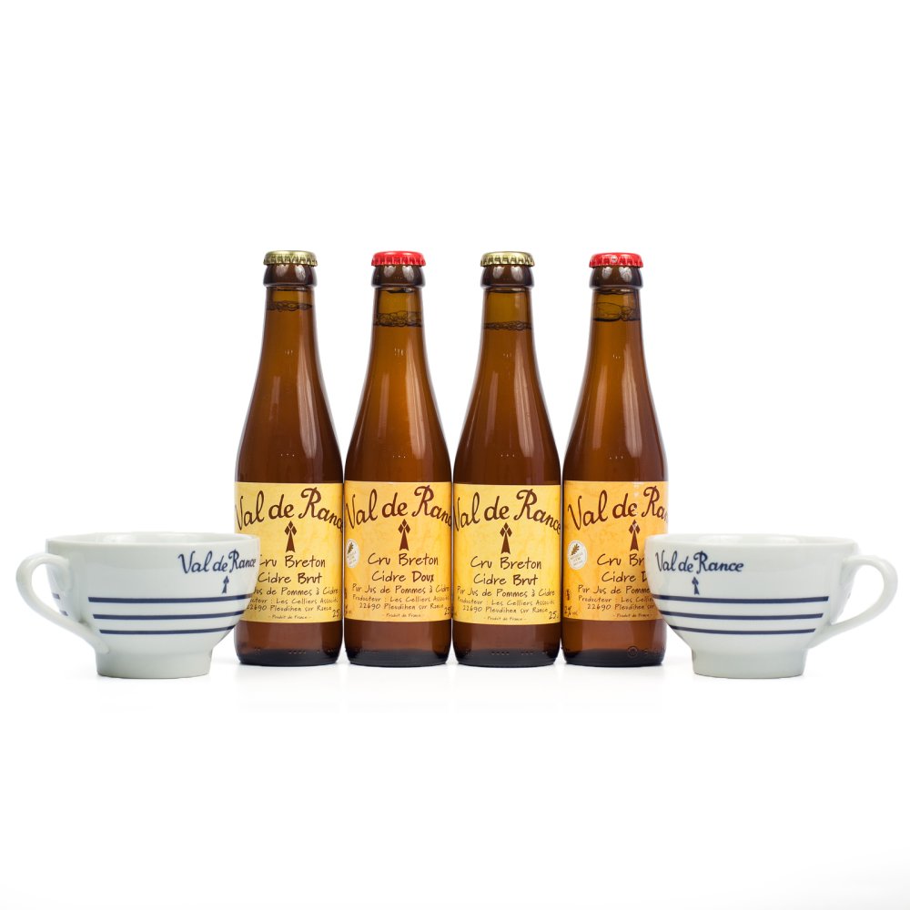 Zestaw upominkowy Val-de-Rance Cider z kubkami