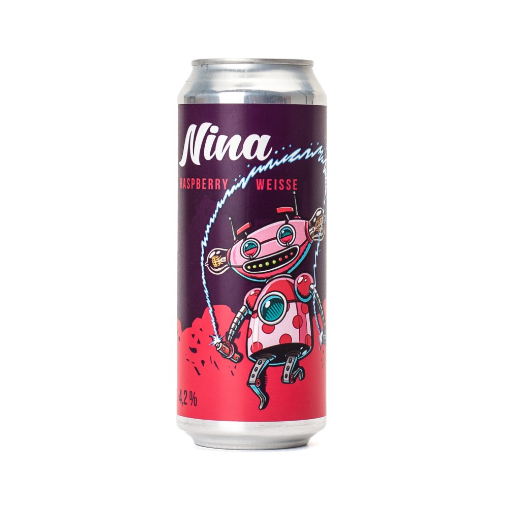 Clock 10° Nina Raspberry Weisse 0,5 l