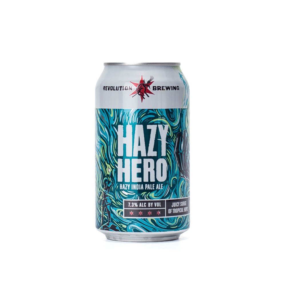 Revolution 16° Hazy Hero IPA 0,355 l