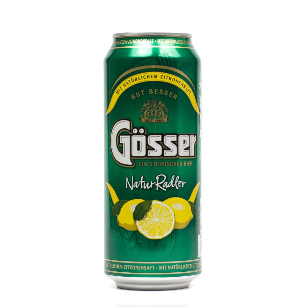 GÖSSER RADLER CITRON 0,5 L