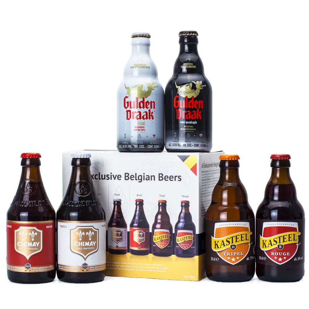 Exclusive Set of Belgian Beers 6x 0,33 l