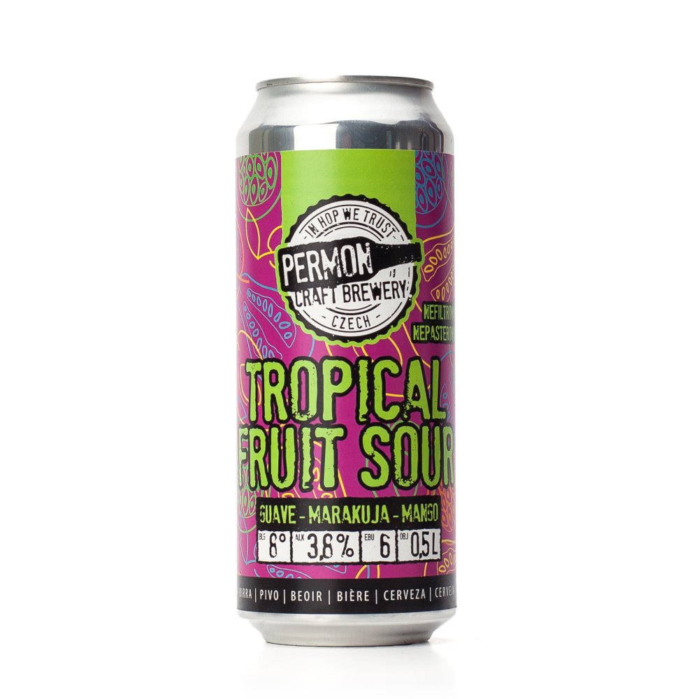 Permon 8° Tropical Fruit 0,5 l