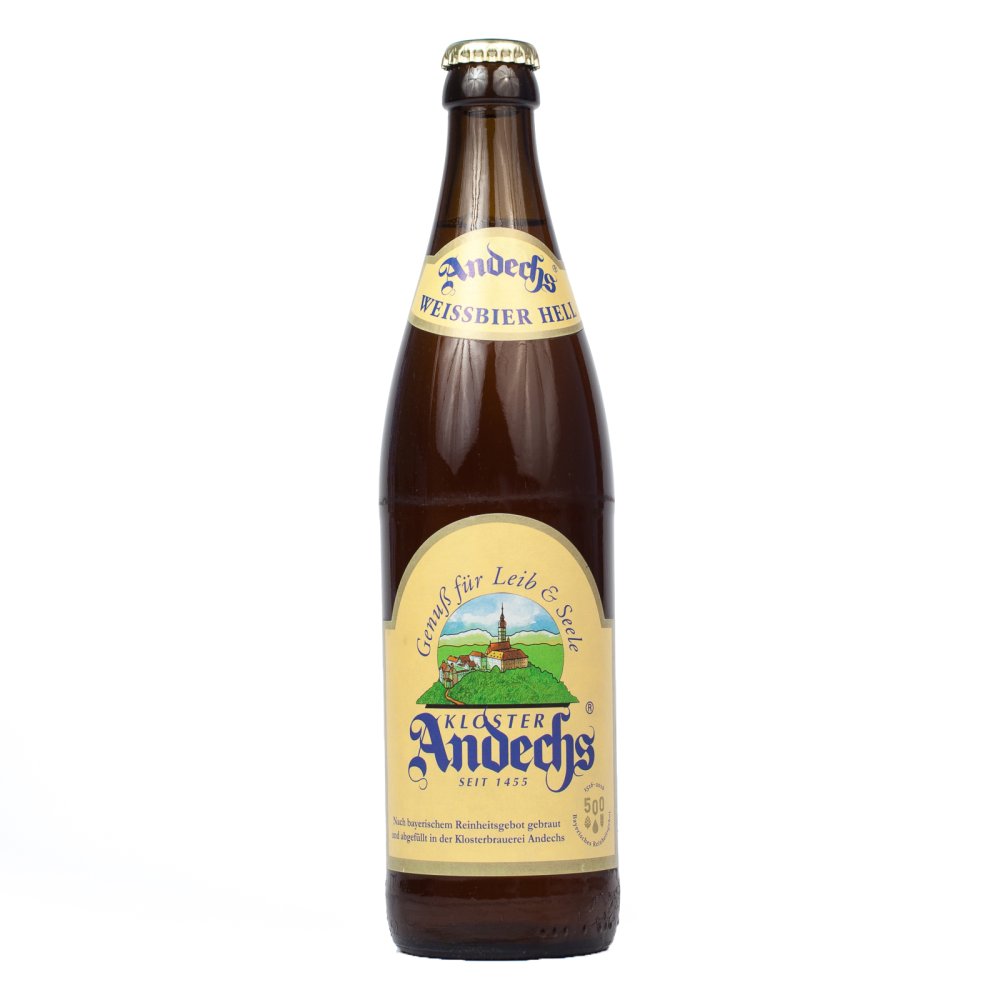 Andechs 12° Weissbier Hell 0,5 l