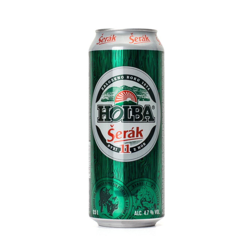 Holba 11° Serak Lager 0,5 l