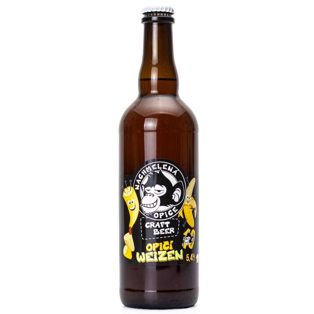 Nachmelená Opice 13° Opičí Weizen 0,75 l
