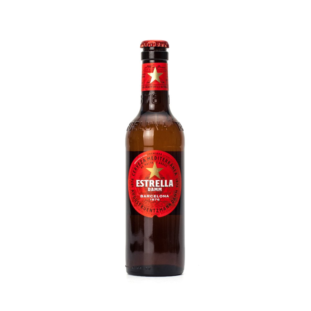 Damm 12° Estrella Lager 0,33 l