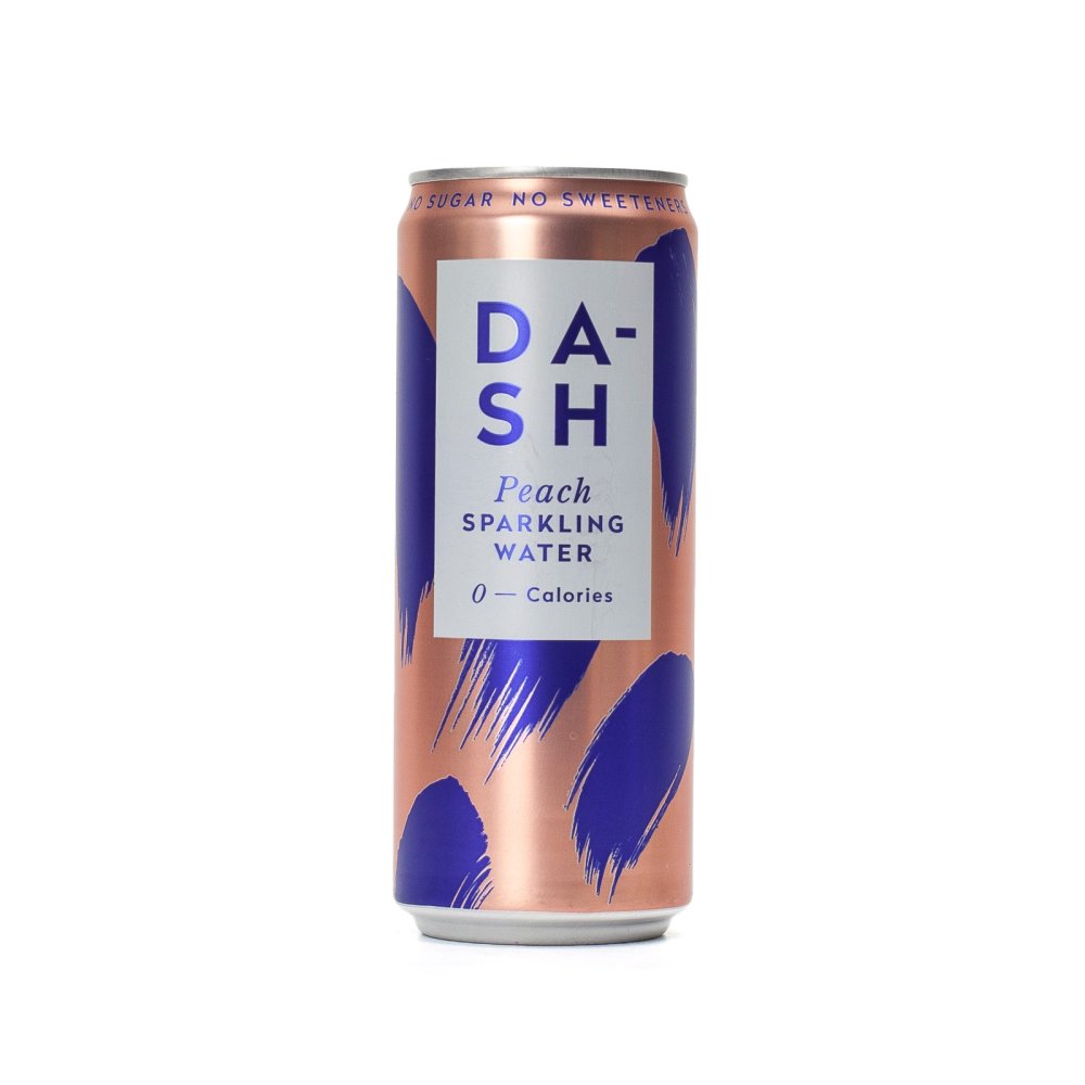 Dash Sparkling Water Peach 0,33 l